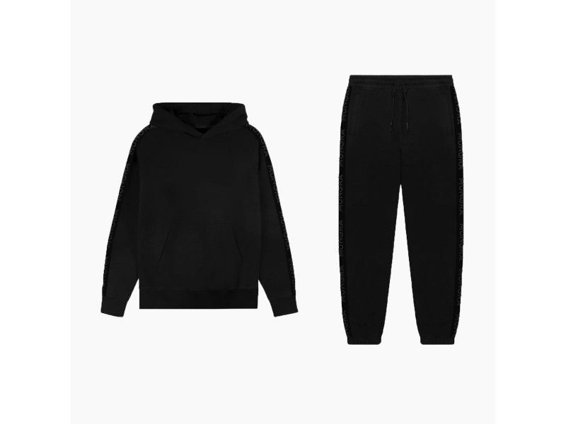 Mungra Taped Tracksuit – Black/Black